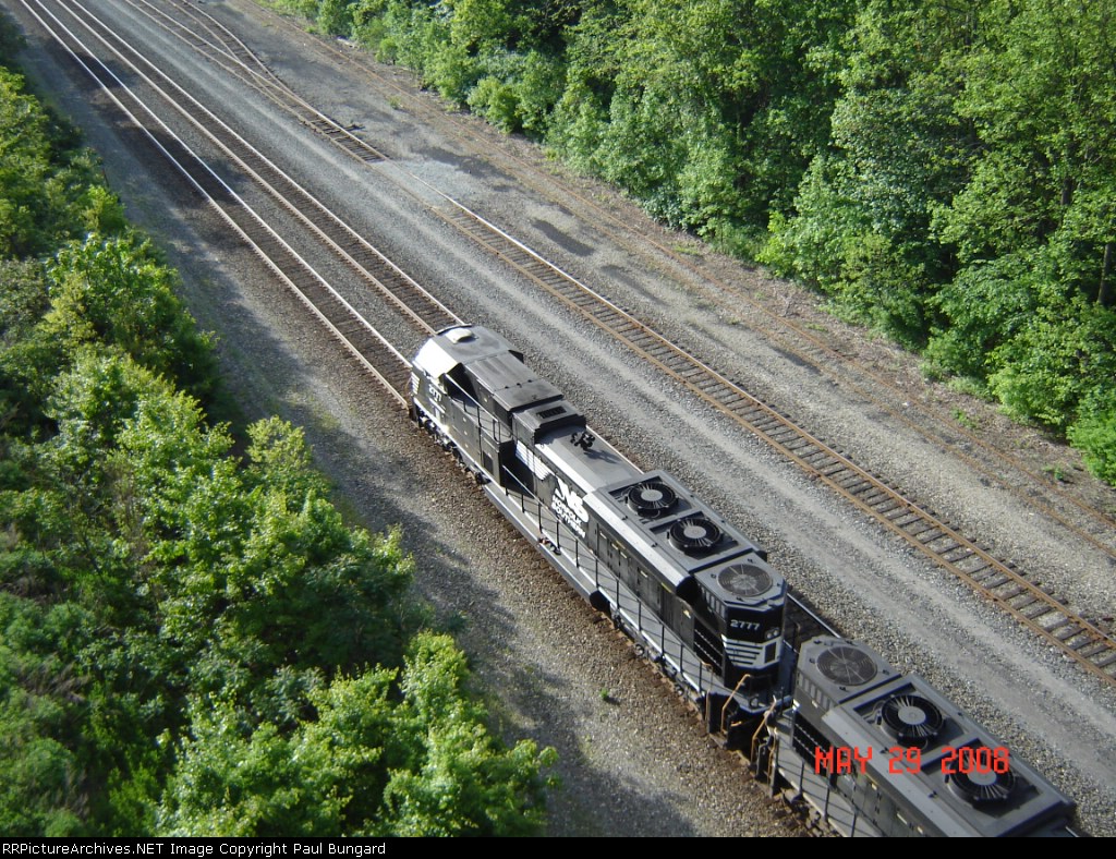 NS 2777 EMD SD70M-2 May 29, 2008